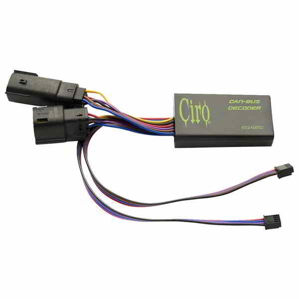 シロ 40019 20500517 2050-0517 CAN-BUS CONTROLLER FOR CIRO LIGHTING PRODUCTS    For 14-24 Touring (except 23-24 FLHXSE/?FLT...