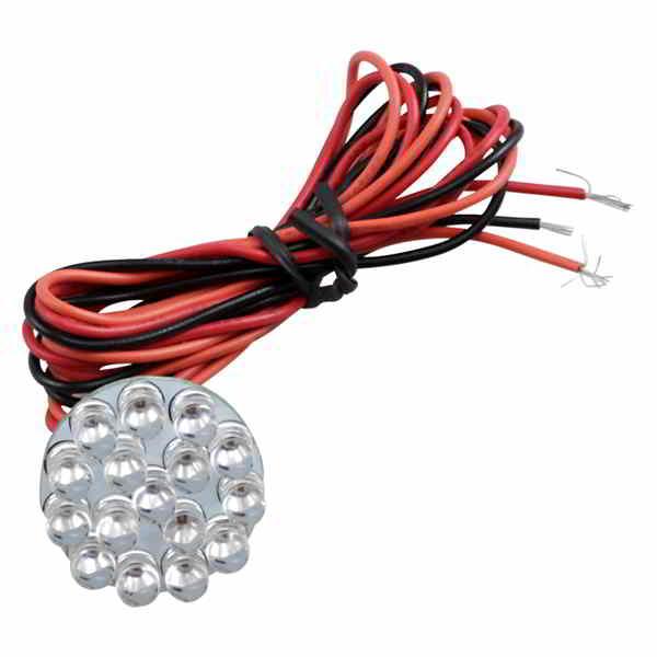 カスタムダイナミクス GEN-100-R  ドラッグスペシャリティーズ 2060-0257 20600257 Universal LED Clusters 1" Universal LED Cluster - Red  CUSTOM DYN...