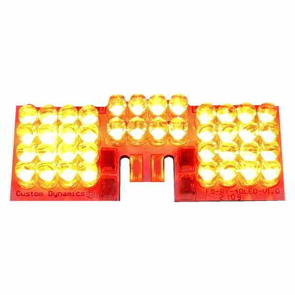 カスタムダイナミクス GEN-FT-R-RUN  ドラッグスペシャリティーズ 2060-0453 20600453 LED Fender Tip Board LED Fender Tip Boards - Red  CUSTOM DYNAMICS