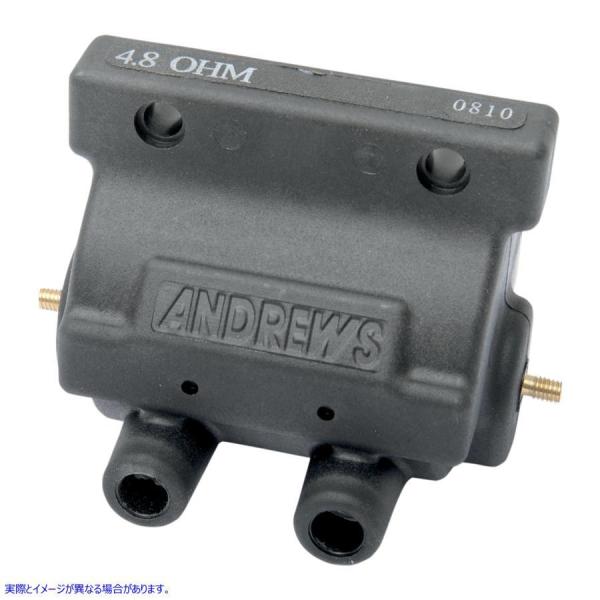 アンドリュース 237230 21020204 2102-0204 イグニッションコイル - ハーレーダビッドソン - ブラック  Supervolt 12 V Ignition Coil Ignition Coil - Harley Da...