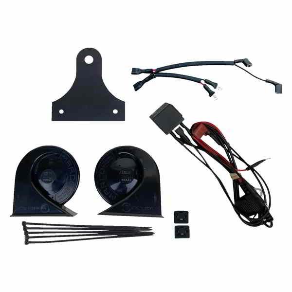 カスタムダイナミクス CD-HORN-DUAL  ドラッグスペシャリティーズ 2107-0332 21070332 Electromagnetic Dual Horn Kit Electromagnetic Horn - 109 db  C...