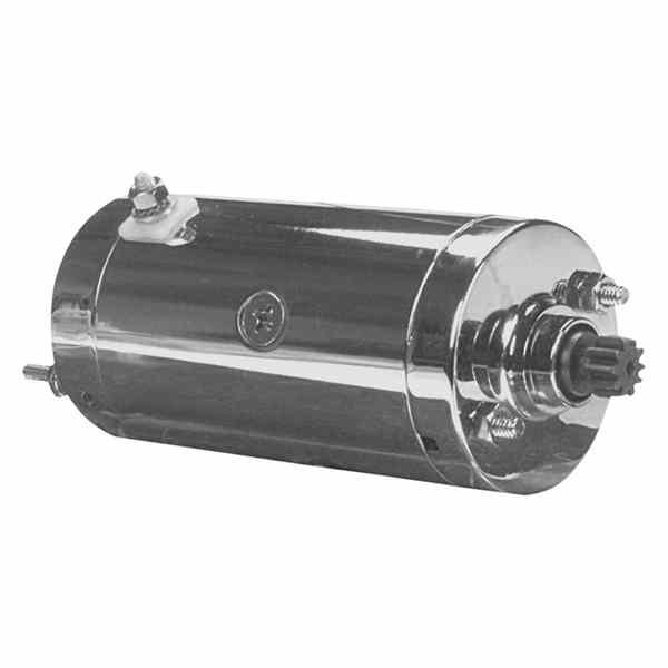 ドラッグスペシャリティーズ 2110-0224  ドラッグスペシャリティーズ 2110-0224 21100224 High Torque Starter Motor High Torque - Starter - Chrome  DRAG...