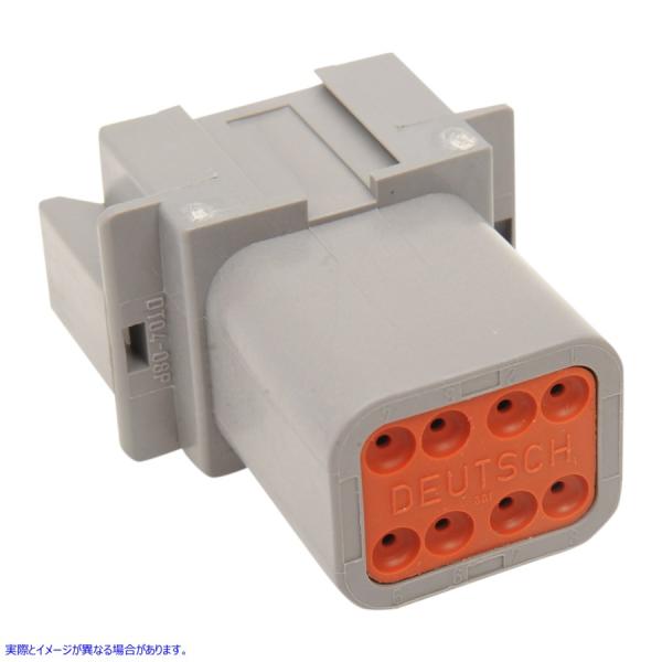 ナムズ DR-8G 21200047 2120-0047 ドイツ製レセプタクル - 8ピン - グレー Deutsch レセプタクル - 8ピン - グレー ドイツ製レセプタクル - 8ピン - グレー Deutsch DT Sealed ...