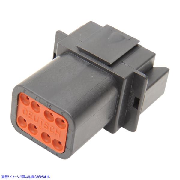 ナムズ DR-8B 21200048 2120-0048 ドイツ製レセプタクル - 8ピン - ブラック Deutsch レセプタクル - 8ピン - ブラック ドイツ製レセプタクル - 8ピン - ブラック Deutsch DT Seal...