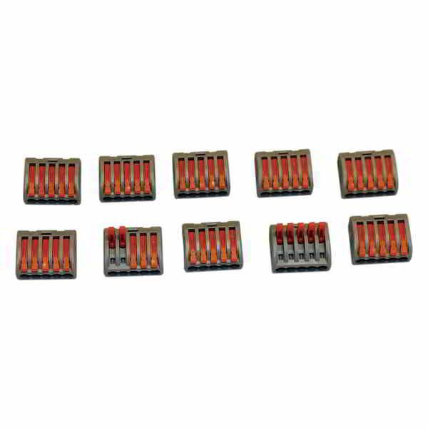 カスタムダイナミクス CG25 21200561 2120-0561 配線ケージクランプ 5点式 - 10個入り 配線ケージクランプ 5スポット - 10個パック 配線ケージクランプ 5点式 - 10個入り Wiring Cage Clam...