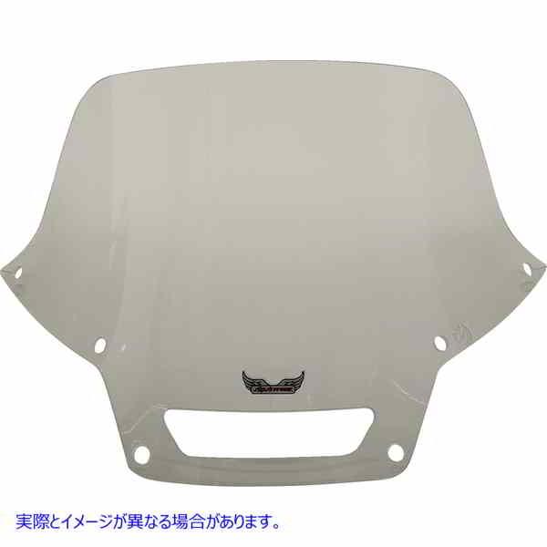 スリップストリーマー S-230+4  ドラッグスペシャリティーズ 2310-0763 23100763 Replacement Windshield Windshield - Clear - FXLRST - +4" Over Stock...