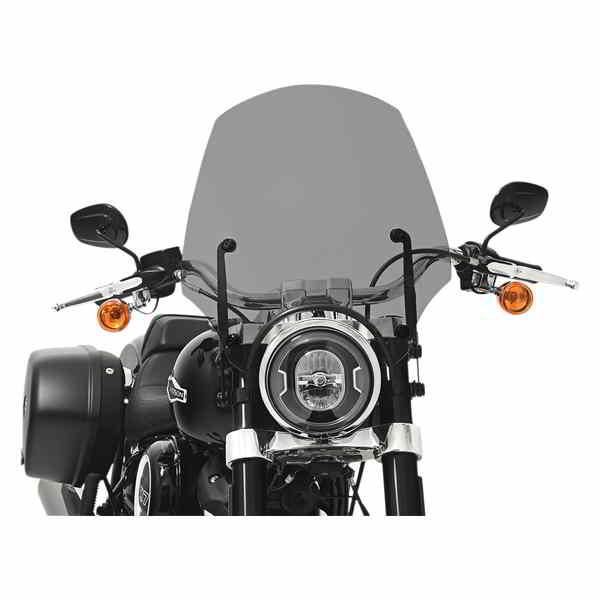 メンフィスシェード MEP5273  ドラッグスペシャリティーズ 2311-0080 23110080 El Paso Sportshield ― 9" El Paso Windshield - 17" - 9" Headlight Cut...