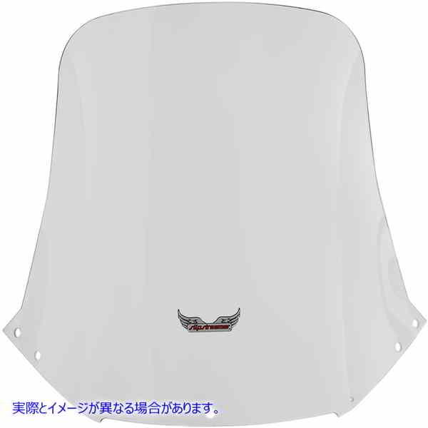 スリップストリーマー HELIX-STD.-C  ドラッグスペシャリティーズ 2312-0186 23120186 Replacement Scooter Windshield Helix Windshield - 20" - Clear ...