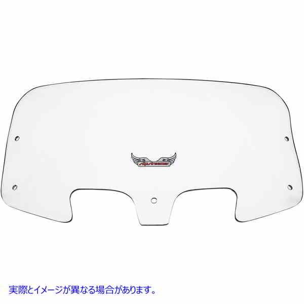 スリップストリーマー S-300-12  ドラッグスペシャリティーズ 2312-0391 23120391 Replacement Lucite Windshield Windshield - 12" - Clear - Chieftain...