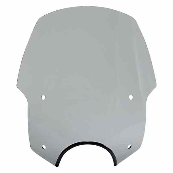 メンフィスシェード MEP56112  ドラッグスペシャリティーズ 2313-0286 23130286 Alley Cat Sportshield Alley Cat Windshield - 7" Headlight Cut Out -...
