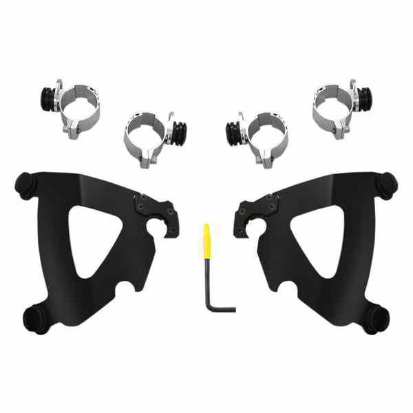 メンフィスシェード MEB2030  ドラッグスペシャリティーズ 2320-0201 23200201 Road Warrior Trigger-Lock Mount Kit Road Warrior Mounting Kit - Blac...