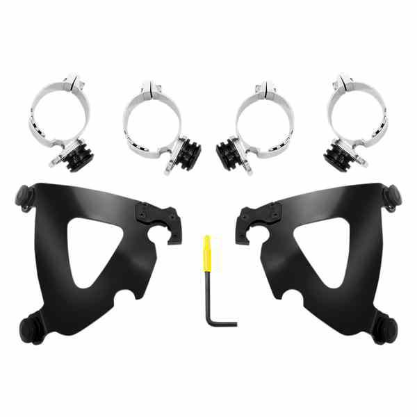 メンフィスシェード MEB2035  ドラッグスペシャリティーズ 2320-0204 23200204 Road Warrior Trigger-Lock Mount Kit Road Warrior Mounting Kit - Blac...