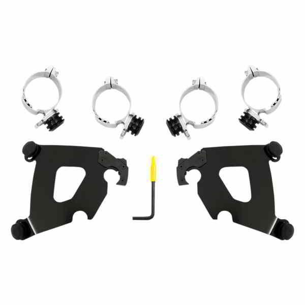 メンフィスシェード MEB2034  ドラッグスペシャリティーズ 2320-0209 23200209 Cafe Fairing Trigger-Lock Hardware Kit Cafe Mounting Kit - Black - F...