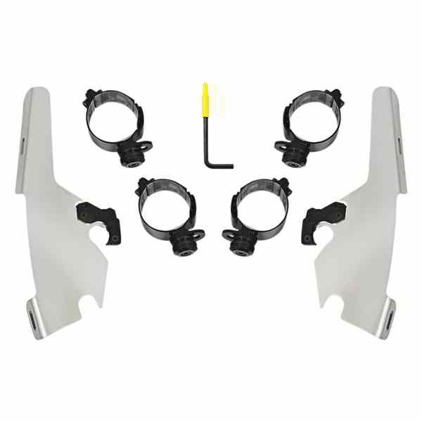 メンフィスシェード MEK2044  ドラッグスペシャリティーズ 2320-0221 23200221 Batwing Fairing Trigger-Lock Mounting Kit Batwing - Mounting Kit - P...