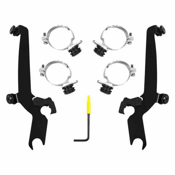 メンフィスシェード MEB2055  ドラッグスペシャリティーズ 2320-0268 23200268 Sportshield Trigger-Lock Complete Mount Kit Sportshield Trigger Lock...