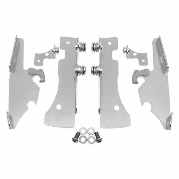 メンフィスシェード MEM8981  ドラッグスペシャリティーズ 2321-0080 23210080 Fats/Slim Windshield Trigger-Lock Complete Mount Kit Fats/Slim Trigg...