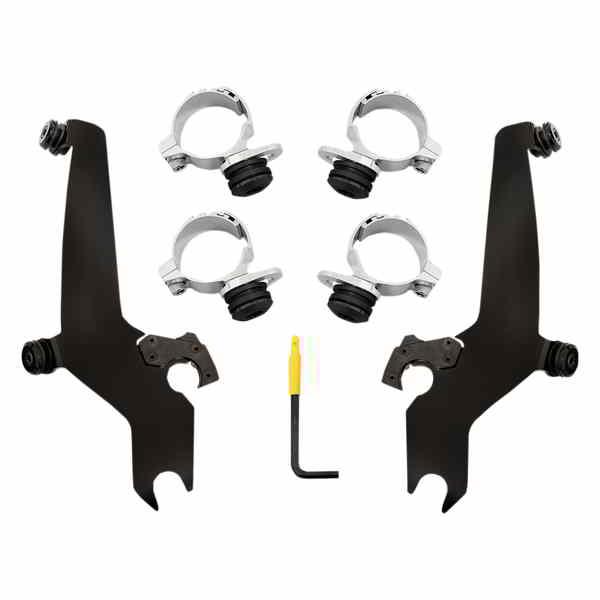 メンフィスシェード MEB2018  ドラッグスペシャリティーズ 2321-0368 23210368 Sportshield Trigger-Lock Mounting Kit Sportshield Mounting Kit - Bla...