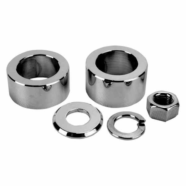 コロニー 2339-5  ドラッグスペシャリティーズ 2401-0409 24010409 Axle Spacer/Nut Kit Axle Spacer - Front - Kit - 06-07 FXD  COLONY