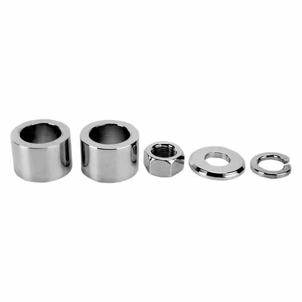 コロニー 2514-5  ドラッグスペシャリティーズ 2401-0410 24010410 Axle Spacer/Nut Kit Axle Spacer - Front - Kit - 08-17 FXD  COLONY