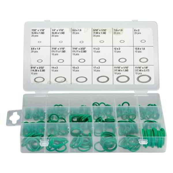 ムース・オフロード 206-5201  ドラッグスペシャリティーズ 2402-0163 24020163 Universal Metric and SAE 270-Piece O-Ring Assortment O-Ring - S.A.E...