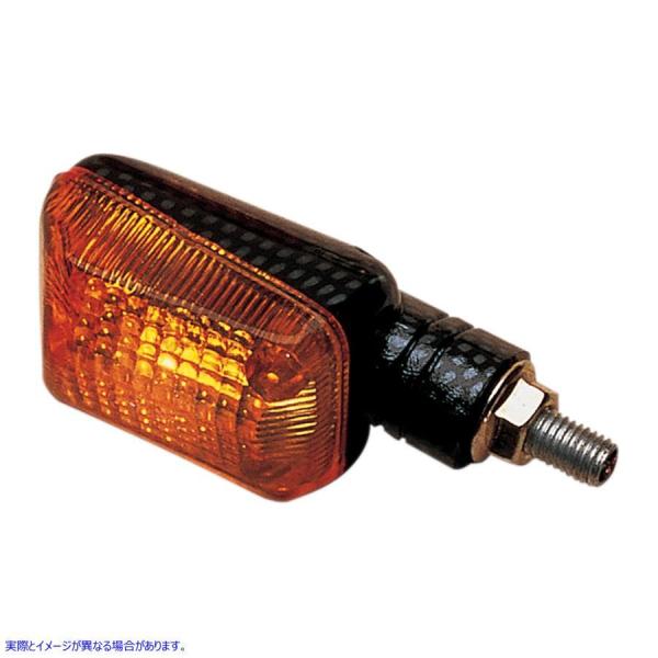 ケーアンドエス・テクノロジーズ 25-8038  ドラッグスペシャリティーズ 25-8038 258038 Universal Mini-Stalk Turn Signals ― Marker Light DOT Marker Light ...