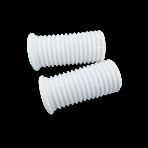 フットペグラバー白 ハーレー純正タイプ メス型 ラージ 【２個入】【白】  OEM No: 50940-61  White driver footpeg rubbers are large diameter and for stock re...