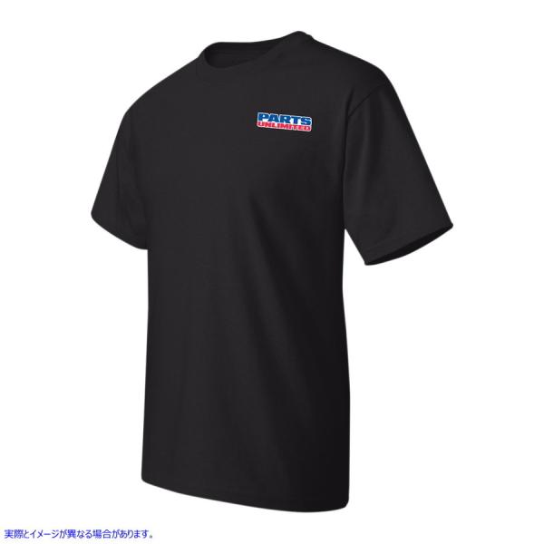 パーツアンリミテッド 3030-15226  ドラッグスペシャリティーズ 3030-15226 303015226 Parts Unlimited T-Shirt Parts Unlimited T-Shirt - Black - XL  ...