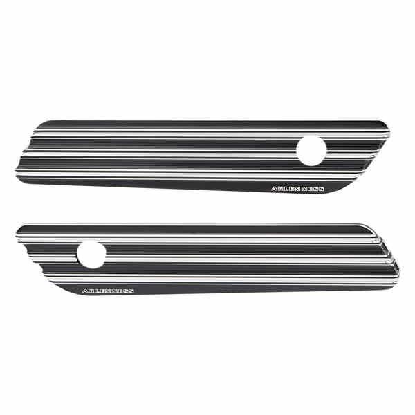 アレンネス 03-608  ドラッグスペシャリティーズ 3501-1214 35011214 Ness-Tech? Saddlebag 10-Gauge Hinge Covers 10-Gauge Covers - Black - '14-...