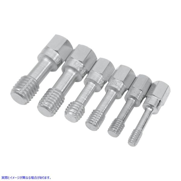 ジムズ 933  ドラッグスペシャリティーズ 3801-0138 38010138 Thread Chaser Tap Set Tool Thread Chaser Society of Automotive Engineers  JIMS