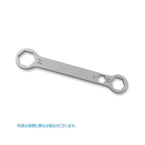 クルーズツールズ AW142227  ドラッグスペシャリティーズ 3811-0042 38110042 COMBO AXLE WRENCHES AXLE WRENCH 14X22X27  CRUZTOOLS