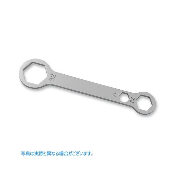 クルーズツールズ AW142232  ドラッグスペシャリティーズ 3811-0043 38110043 COMBO AXLE WRENCHES AXLE WRENCH 14X22X32  CRUZTOOLS