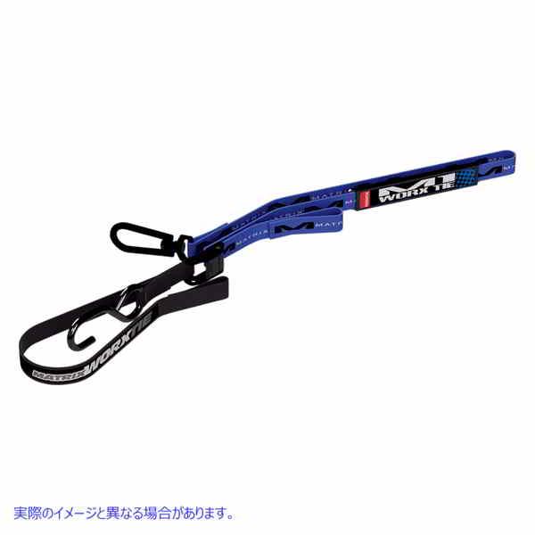 マトリックス・コンセプツ M1 103  ドラッグスペシャリティーズ 3920-0227 39200227 M1 Worx Tie-Downs Worx Tie-Downs - 1" - Blue  MATRIX CONCEPTS,LLC