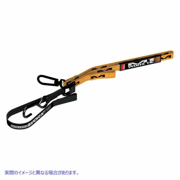 マトリックス・コンセプツ M1 106  ドラッグスペシャリティーズ 3920-0230 39200230 M1 Worx Tie-Downs Worx Tie-Downs - 1" - Orange  MATRIX CONCEPTS,LLC