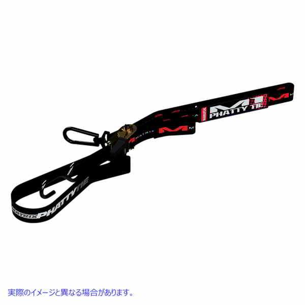 マトリックス・コンセプツ M1 701  ドラッグスペシャリティーズ 3920-0348 39200348 M1 1.5" Phatty Ratcheting Tiedowns Ratchet Tie-Down - Black  MATRI...