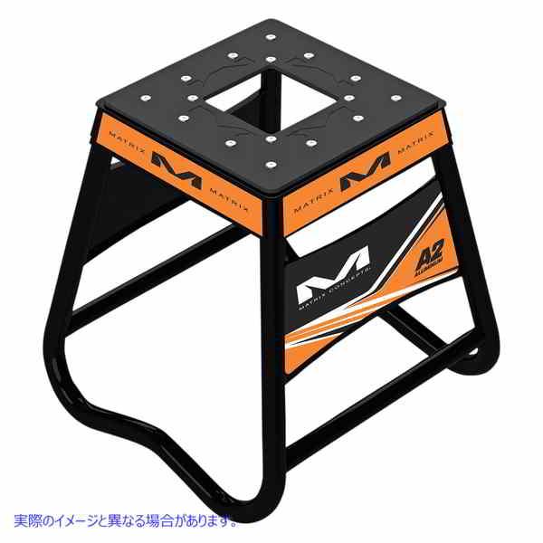 マトリックス・コンセプツ A2 106  ドラッグスペシャリティーズ 4101-0457 41010457 A2 Stand A2 Stand - Aluminum - Orange/Black  MATRIX CONCEPTS,LLC