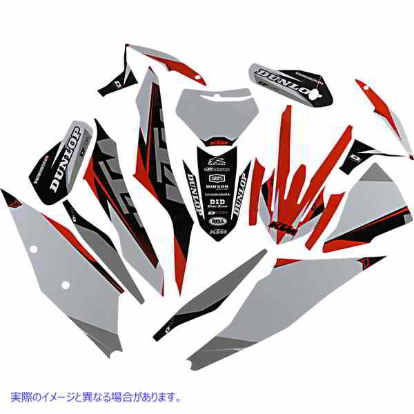 ディーコア・ビジュアルズ 20-30-214  ドラッグスペシャリティーズ 4302-6120 43026120 Complete Graphics Kit ― 2021 Monster Energy Graphic Kit - KTM  ...