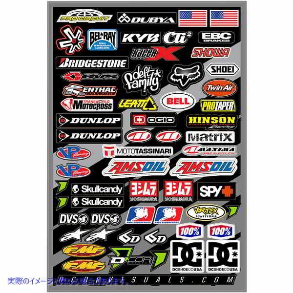 ディーコア・ビジュアルズ 40-90-105 43202221 4320-2221 デカールシート - その他ロゴ  Decal Sheet Decal Sheet - Misc. Logo