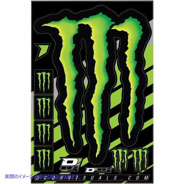 ディーコア・ビジュアルズ 40-90-103  ドラッグスペシャリティーズ 4320-2224 43202224 Decal Sheet Decal Sheet - Monster Claw  D'COR VISUALS