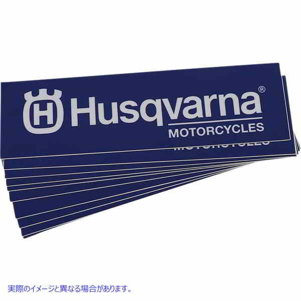 ディーコア・ビジュアルズ 40-70-107 43202443 4320-2443 ハスクバーナ デカール - 6インチ - 10枚パック  Decals Husqvarna Decal - 6" - 10 Pack