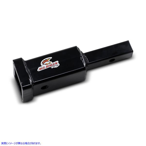 オールボールズ 43-1004 45040179 4504-0179 EZヒッチアダプター - 1.25インチから2インチ  EZ-Hitch Receiver Adapter EZ Hitch Adapter - 1.25" to 2"