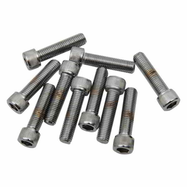 ドラッグスペシャリティーズ DS-190572  ドラッグスペシャリティーズ DS-190572 DS190572 Replacement Fine Thread Socket-Head Bolts Bolts - Socket-Head/...