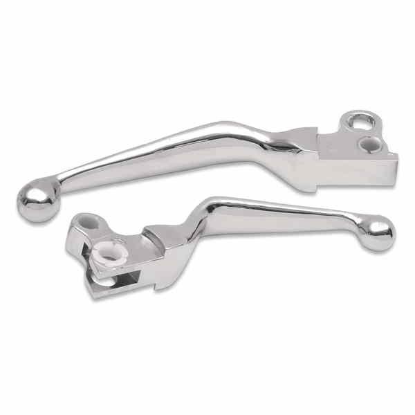 ドラッグスペシャリティーズ DS-273145A  ドラッグスペシャリティーズ DS-273145A DS273145A Wide Blade Lever Set Lever Set - Chrome  DRAG SPECIALTIES