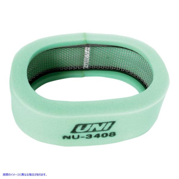 ユニフィルター NU-3408  ドラッグスペシャリティーズ DS-289501 DS289501 Ironhead XL Air Filter Element Harley-Davidson - L'75-'76 FX/FL/XL - 3...