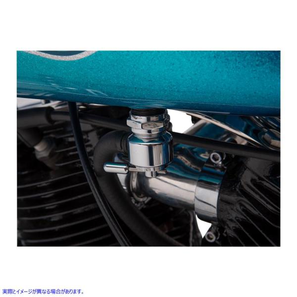 ピンゲル 1311-CR DS390240 DS-390240 燃料バルブ - クローム - 22mm - 丸型 燃料バルブ - クロムメッキ - 22mm - 丸型 Power-Flo Fuel Valve Fuel Valve - Ch...