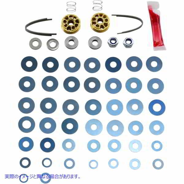 レーステック FRGV S02 FRGVS02 FRGVS02 リバウンドゴールドバルブフォークキット  Rebound Gold Valve Fork Kit