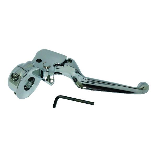 Bikers Choice BKC Levers B Bikers Choice 96-14 Big Twin (Exc. 08-14 FLH/FLT) / 96-03 XL Chrome Clutch Lever With Bracket...