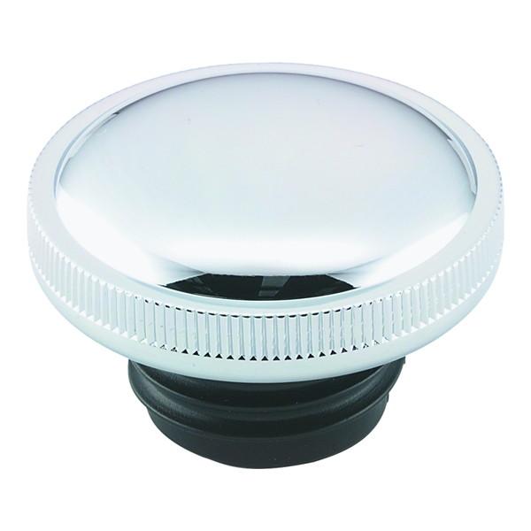 Bikers Choice BKC Gas Caps Bikers Choice 82-E96 Single &amp; Right Chrome Vented Screw-In Gas Cap Replaces H-D 59634-81A...