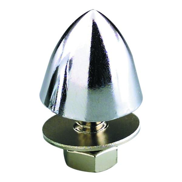 Bikers Choice BKC Hardware Bikers Choice Chrome Bullet Krommets Universal Custom 10 Pk 492448 492448