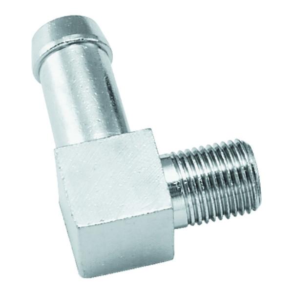 Bikers Choice BKC Hardware Bikers Choice 1/8 NPT X 3/8 Hose 90 Degree Oil Line Fitting Universal Custom 492699 492699