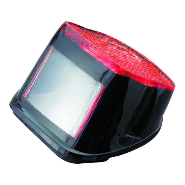 Bikers Choice BKC Tail Lights Bikers Choice 73-98 Big Twin &amp; XL Blacked Out Taillight Lens 601602 601602